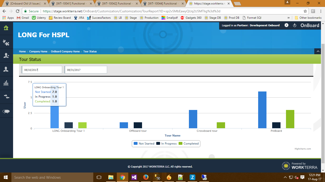 Wt 10041 Functional Any Company Partner Login Reports Tour Status Zero Preboarding